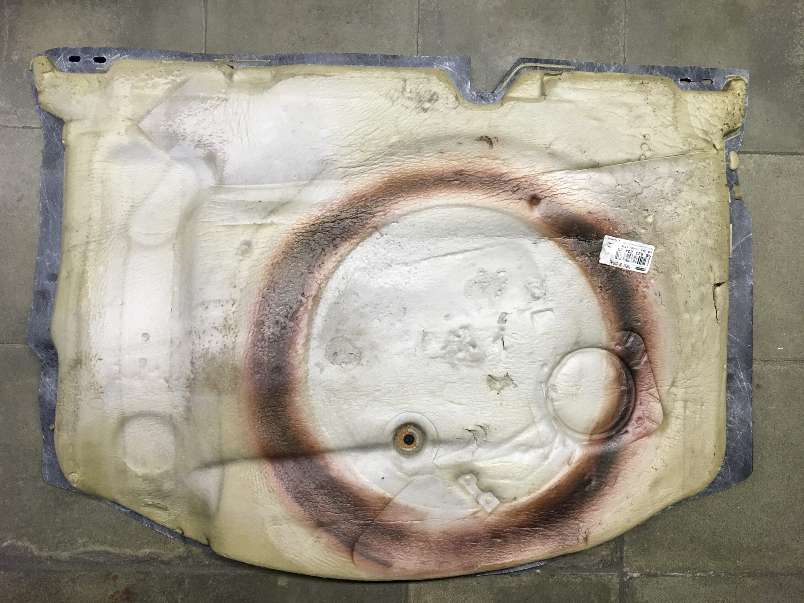 Tapis de coffre Citoren Ds3 – 96833234ZD | Garage Mahieu